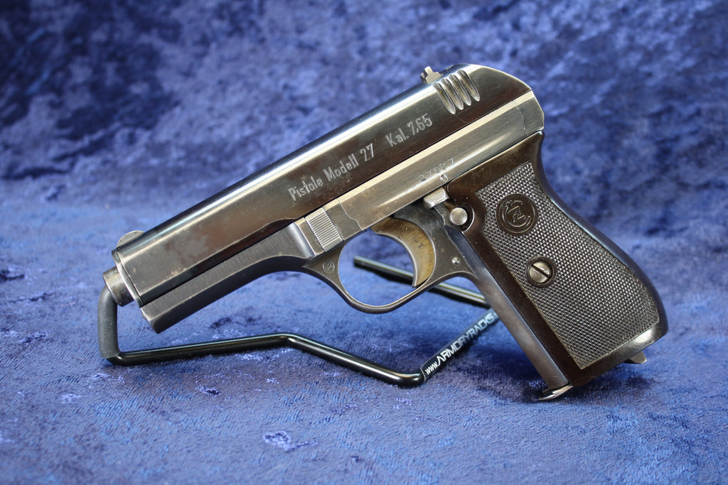 Cz 27 Nazi Pistol Worth Buying? Pistol Model 27 Kal 7.65 Czech Nazi