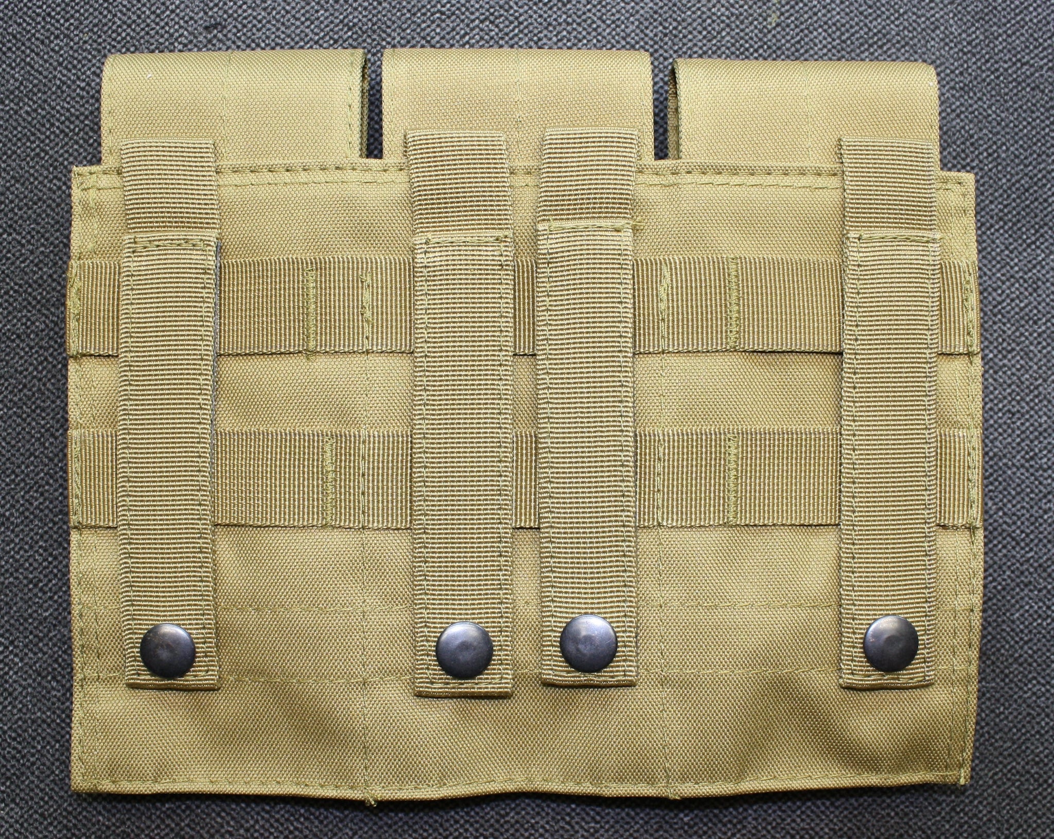 Triple Mag Pouch with Hook and Loop Flap - FOR - AR15 Mags with MAG|Co ...